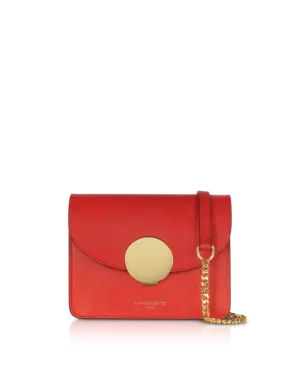 LE PARMENTIER Ondina Mini Shoulder Bag - Red