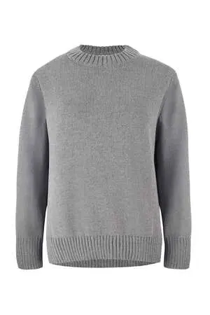SALANIDA Marina Merino Wool Jumper - Grey