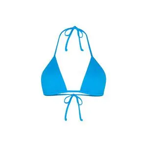 CHAUDE SWIMWEAR Toni Triangle String Bikini Top - Blue