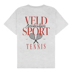 VELD Griffith Sport Tennis T-shirt - Grey