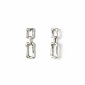 BY VIRGO Node Dangle Earrings