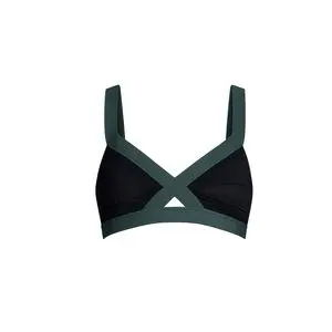 YORSTRULY Glitz Bralette Charcoal