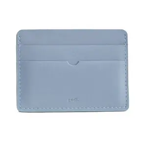 GODI. Handmade Leather Card Case Ice - Blue