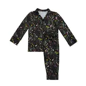 FABLE ENGLAND Wilderness Pyjamas - Black