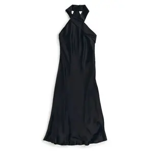 Silk Halter Neck Dresses