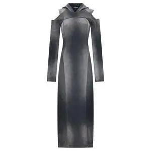 ARDEA Hooded Stealth Dress