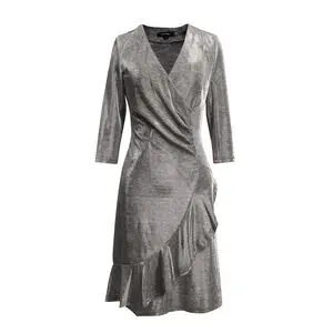 Smart And Joy Wrap Cocktail Dresses