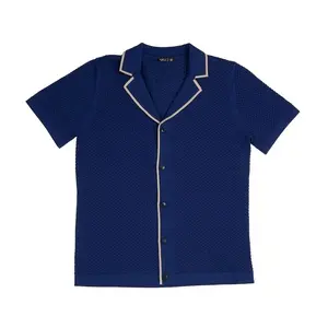 EIGHT X Essential Crochet Button Up Shirt