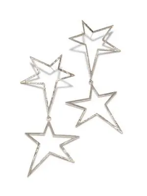 JAREDJAMIN Shooting Star Dangle Post Earrings - Silver