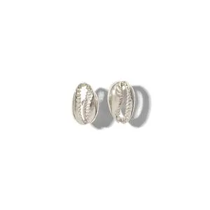 JAREDJAMIN Cowrie Shell Stud Earrings