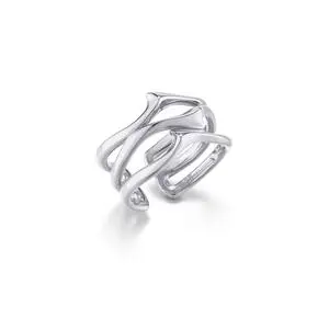 TAMI&TAMI Heradi Wave White Gold Ring
