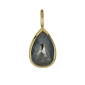 RAHUL'S JEWELS Sanctum Vita 14k Yellow Gold Pendant With Diamond - Grey/yellow