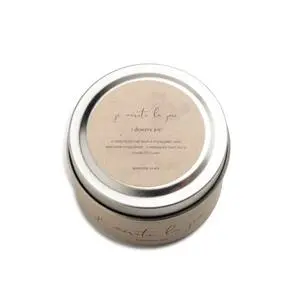 JE MÉRITE (I DESERVE) Neutrals I Deserve Joy Honeydew Melon & Petrichor 2 Oz Travel Candle - Orange