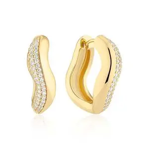 SIF JAKOBS JEWELLERY Glorenza Grande Earrings - Gold