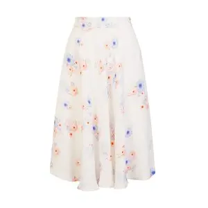 Women's Floral Print Midi Skirts