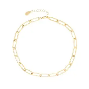 ARCTIC FOX & CO. Paperclip Chain Necklace - Gold