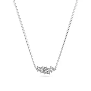 SIF JAKOBS JEWELLERY Cristallo Piccolo Necklace - Silver