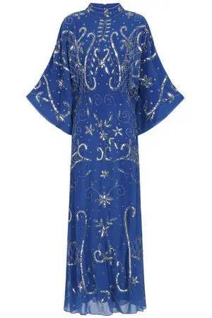 FROCK AND FRILL Aramina Embellished Maxi Dress