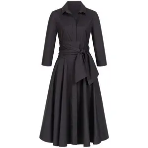 MARIANNA DÉRI Shirtdress With Tie Belt