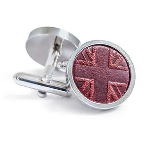 N'damus London Silver Tone Cufflinks & Tie Clips