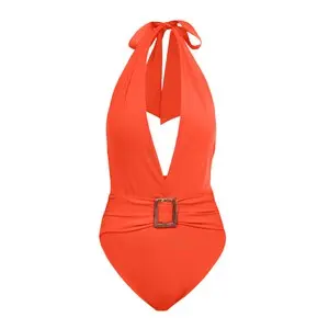 KIKKI-G SWIMWEAR Nada One-piece Swimsuit - Red