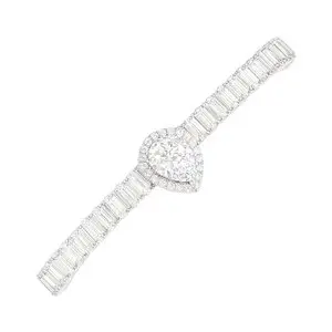 MAISON DE GALA Teardrop Elegance Bracelet - Silver