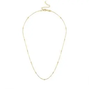 OLIVIA LE Ella Mini Ball Chain Necklace - Gold