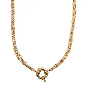IN CAUDA VENENUM Archangel Chain Necklace - Gold