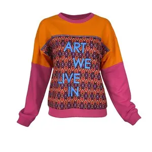 Lalipop Design Cuffed Sweatshirts Hoodies For Women