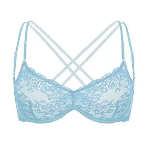 MONIQUE MORIN LINGERIE Rush Sweetheart Bra Moonlit - Blue