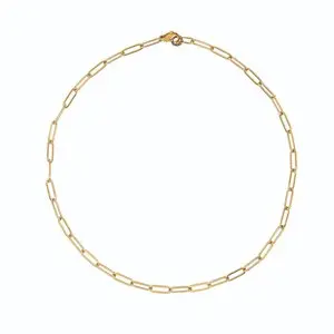 A WEATHERED PENNY Gold Cable Chain Necklace