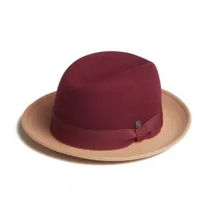 DASMARCA HATS Felt Fedora - Red