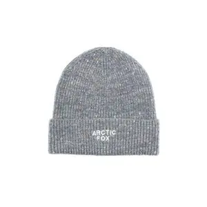 ARCTIC FOX & CO. Embroidered Logo Beanie - Grey
