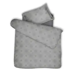 DECOFLUX HOME Sateen Bed Linen Set Mirage - Grey