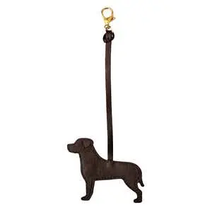 F3ROG BY RANA Rottweiler Dog Keychain Brown