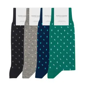 PEPER HAROW - MADE IN ENGLAND Notting Hill Socks Bundle - Black