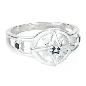 YASMIN EVERLEY JEWELLERY Compass Star Ring