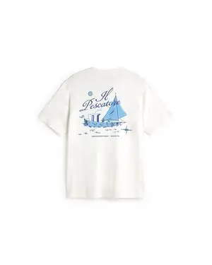 THINKING MU T-shirt Pescatore Zach - White