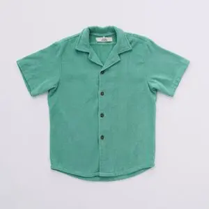 LITTLE MARINER Sage Terry Shirt - Green