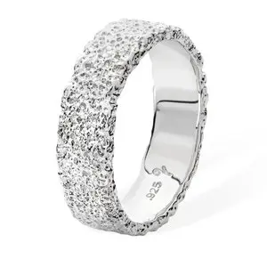 LUCY QUARTERMAINE Sterling Hula Ring - Silver