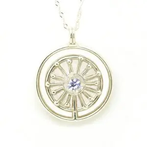 ETTA BURTON JEWELLERY Dandelion Necklace - Silver