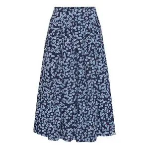 GROBUND Mette Maxi Skirt - Blue