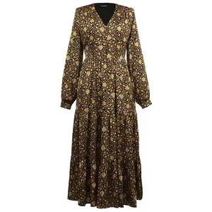 SMART AND JOY Printed Blouse Dress