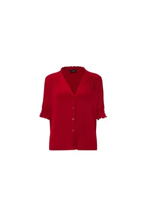 Women's Button Up Viscose Blouses