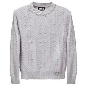 OTTHIE Embellished Knit Sweater