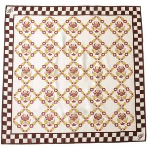 MAESE PLACE Maroon Granada Scarf - Red