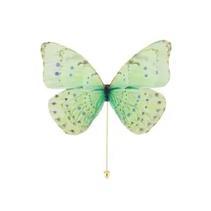 Oana Savu Butterfly Brooch - Green