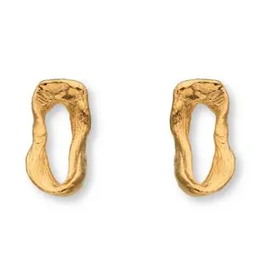 EVA REMENYI Vacation Small Chain Earrings - Gold