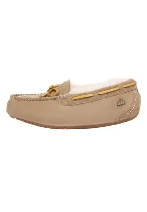 EVERAU AUSTRALIA Crested Leather Loafers - Brown