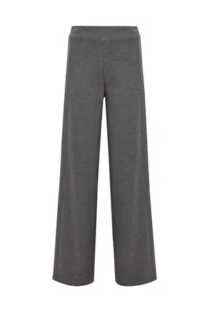 EXQUISE Relaxed Wide-leg Trousers